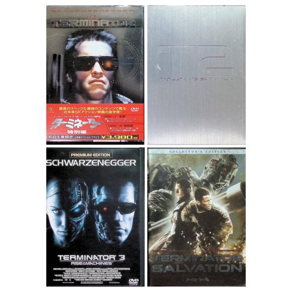 ターミネーター 4作品セット[DVD] アーノルド・シュワルツェネッガー、リンダ・ハミルトン、クリスチャン・ベール、監督ジェームズ・キャメロン ほか音声 /  日本語・英語 字幕 /  日本語・英語JAN : 4988142084422DV...