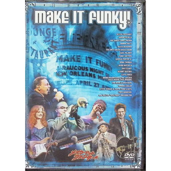 メイク・イット・ファンキー [DVD] アラン・トゥーサン、ネヴィル・ブラザーズ、キース・リチャーズ、監督マイケル・マーフィ音声 /  日本語・英語 字幕 /  JAN : 4547462058331DVD/ブルーレイ,外国映画,ドキュメン...