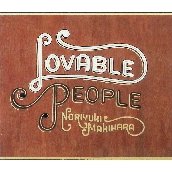 Lovable People (初回生産限定盤 DVD付) 槇原敬之JAN/品番  4571113320157　SMD itaku (music)Buppu LabelCD,邦楽