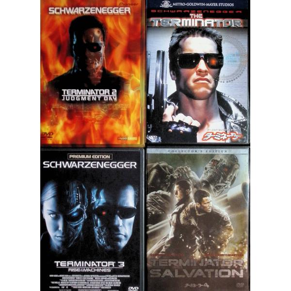 ターミネーター 4作品セット[DVD] アーノルド・シュワルツェネッガー音声 /  日本語・英語 字幕 /  日本語・英語JAN : 4988142588029DVD/ブルーレイ,外国映画,SF / ファンタジー