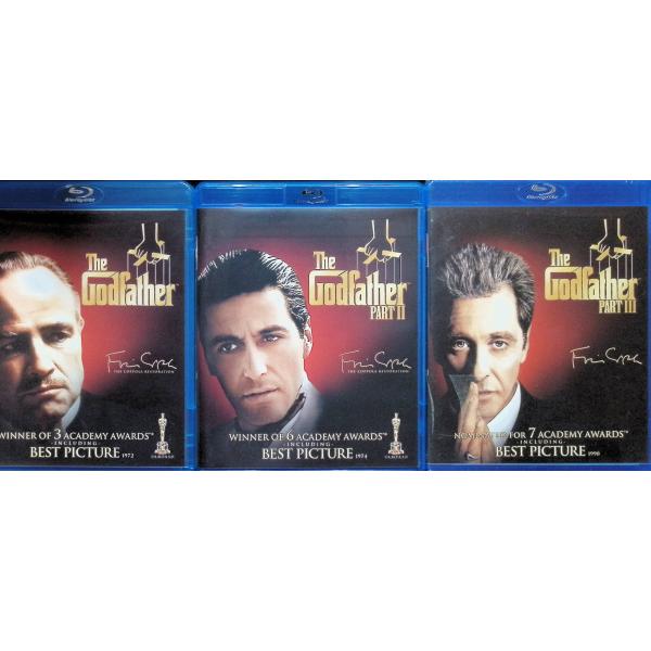 ゴッドファーザー 3作品セット  デジタル・リマスター版  (Blu-ray) マーロン・ブランド、アル・パチーノ フランシス・フォード・コッポラ音声 /  日本語・英語・イタリア語 字幕 /  日本語・英語JAN : 4988113742...