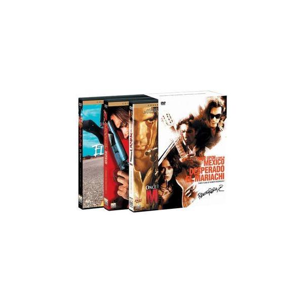 レジェンド・オブ・メキシコ デスペラード トリプルパック (DVD3点組) ロバート・ロドリゲス (監督), アントニオ・バンデラス (出演), ジョニー・デップ (出演)音声 /  エルマリアッチ：スペイン語のみ　他2作品：日本語・英語 ...