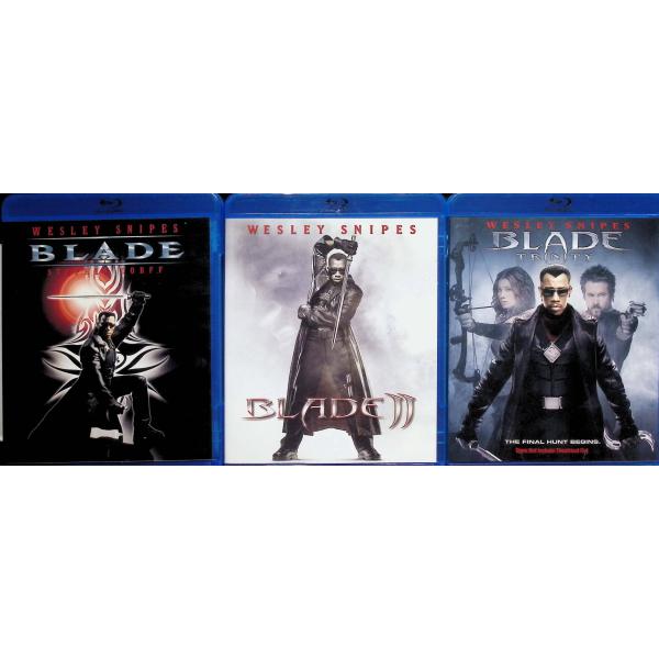 ブレイド  3作品セット[Blu-ray] ウェズリー・スナイプス (出演, 監督), スティーブン・ドーフ (出演)音声 /  日本語・英語 字幕 /  日本語・英語JAN : 4988135970671DVD/ブルーレイ,外国映画,SF...