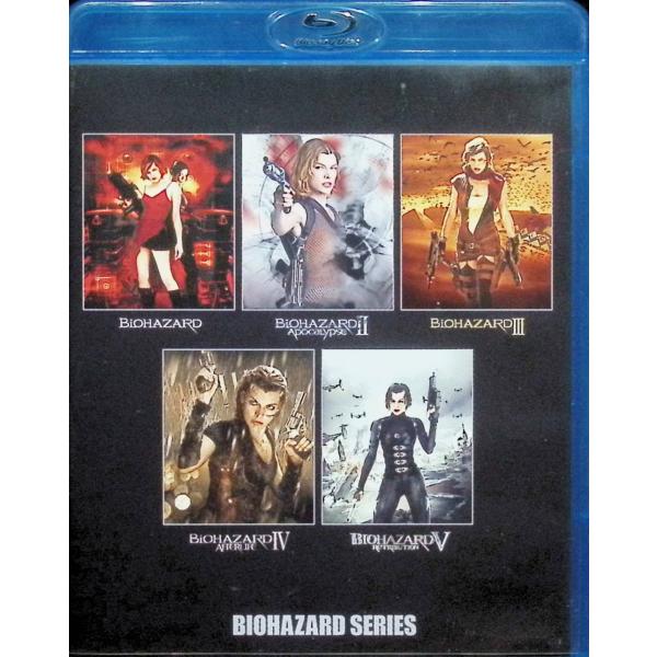 ウルトラバリュー バイオハザード ブルーレイセット[Blu-ray5枚組] ミラ・ジョヴォヴィッチ、ミシェル・ロドリゲス、シエンナ・ギロリー 監督：ポール・W・S・アンダーソン 他音声 /  日本語・英語 字幕 /  日本語・英語JAN :...