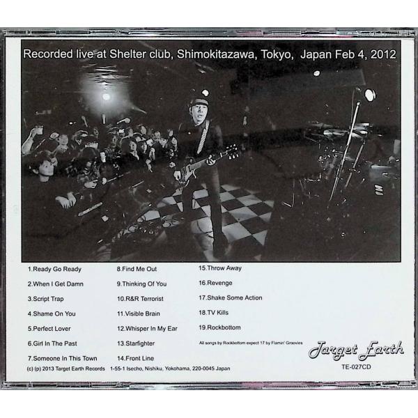 LIVE AT SHELTER ROCKBOTTOMJAN/品番  4526180132400　TARGET EARTHTarget EarthCD,邦楽