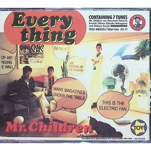 EVERYTHING Mr.ChildrenJAN/品番  4988061880204　トイズファクトリーToysfactoryレコードCD,邦楽