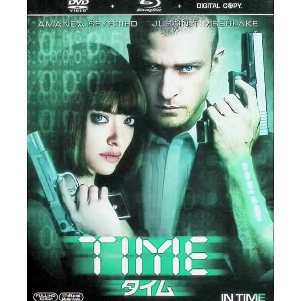 TIME／タイム　2枚組ブルーレイ＆DVD＆デジタルコピー〔初回生産限定〕 [Blu-ray][スリーブケース付] ジャスティン・ティンバーレイク (出演), アマンダ・セイフライド (出演), アンドリュー・ニコル (監督)音声 /  日...