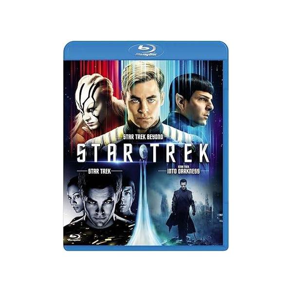 スター・トレック ベストバリューBlu-rayセット [Blu-ray3枚組] クリス・パイン、ザッカリー・クイント、ゾーイ・サルダナ、監督J・J・エイブラムスほか音声 /  日本語・英語 字幕 /  日本語・英語JAN : 4988102...