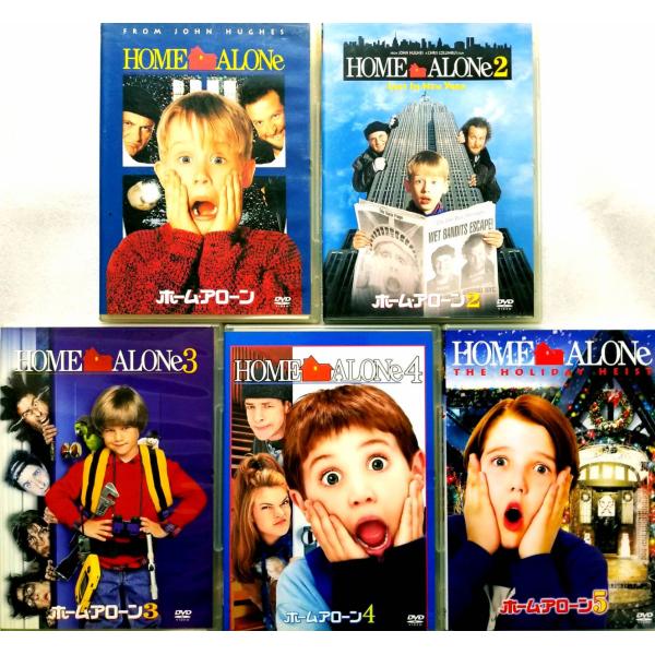 ホーム・アローン 5作品セット DVD 音声 /  日本語・英語 字幕 /  日本語・英語JAN : DVD/ブルーレイ,外国映画,コメディ / ファミリー