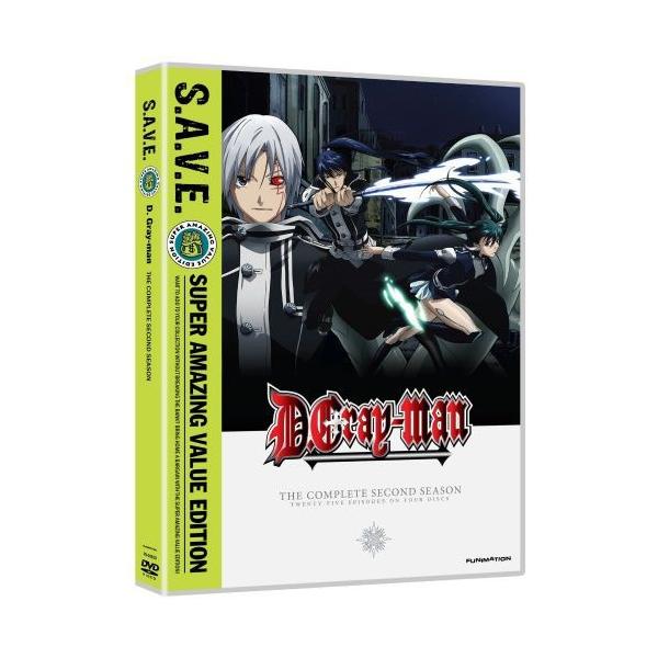 ■タイトル：D.Gray-man　ディーグレイマン　第1シーズン　2巻　アウトレット　DVD-BOX　27〜51話収録　北米版　日本語切替可能　訳あり■規格：DVD（リージョン1＆NTSC）■ディスク枚数：4枚■収録時間：600分■音声：日...
