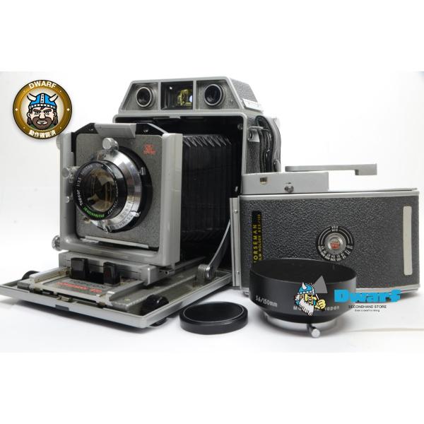 ◆━━━ 商品情報 ━━━◆【付属品】120/8EXフィルムホルダー、フロントキャップ、リアキャップ、レンズフード【状態】外観は使用感の少ない良品です。目立つスレやキズは見受けられません。光学系（レンズ内）もクリアな状態で、快適に撮影いただ...