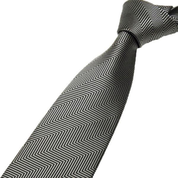 西陣織　法事用フォーマルネクタイ◆シルク100％◇日本製◆礼装◆法事・法要　メール便可