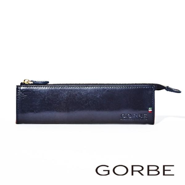 製品仕様商品名GORBE ゴルべ イタリアンレザー ペンケース 本革 皮 名入れ 筆箱 ギフト スリム 名入れ無料　メンズ レディースサイズタテ5.5cm×ヨコ19cm×マチ2cm寸法の誤差はご容赦ください素材レザー ポリエステル色ブラック...