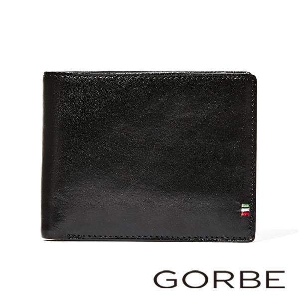 ゴルべ　GORBE イタリアンレザー純札二つ折り財布サイズタテ9cm×ヨコ11cm×マチ1.5cm(重量:約70g)寸法の誤差はご容赦ください仕様：カードポケット×8、シークレットカードポケット×6、オープンポケット×2、札入れ×2、化粧箱...