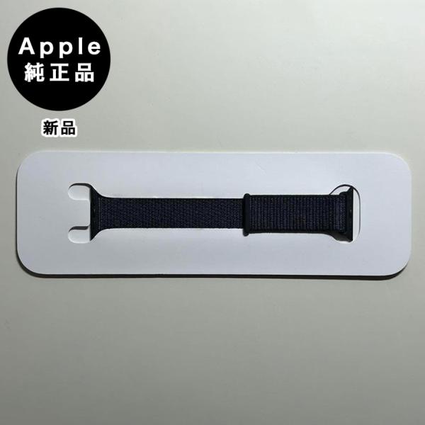 新品・未使用のアップル純正 アップルウォッチ 46mm (42~49mmケース用) スポーツループ・インクです。互換性：Apple Watch Series 1~9・SE (第1世代・第2世代)の42mm~49mmケース、Apple Wat...
