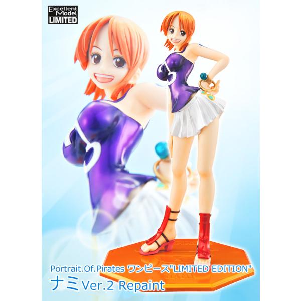 商品名エクセレントモデルLIMITED　Portrait.Of.Piratesワンピース”LIMITED EDITION”　ナミVer.2 Repaint国内正規品・新品未開封品この商品は、「P.O.Pワンピース　ナミVer.2」に特製カラ...
