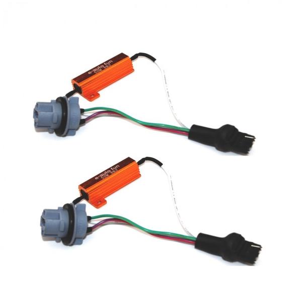 ■商品仕様適合電圧：DC12V車専用口金形状：T20使用電球タイプ：ウェッジ球タイプ　T20　シングル抵抗値：50W 8Ω個数：2個セット