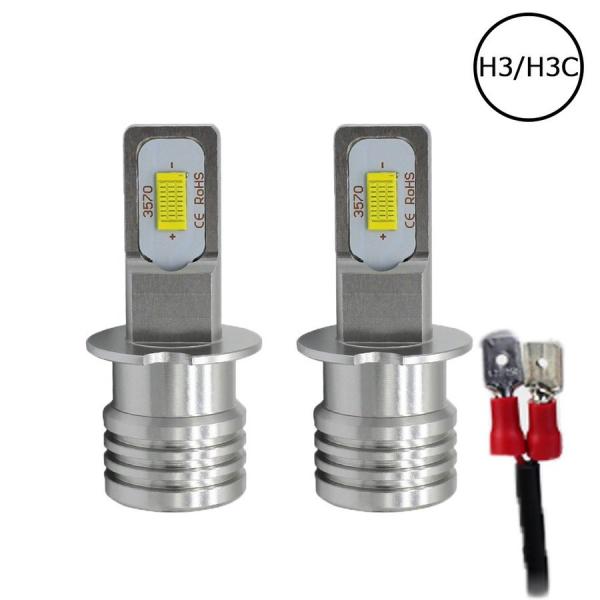 ■商品仕様【ソケット形状】H3/H3C兼用【発光色】3000K/イエロー【全光束】約2000ルーメン（一台分）【消費電力】約20W（一台分）【対応電圧】DC10V〜27V(DC12V車専用)【LED寿命】50000時間以上【動作環境】-40...