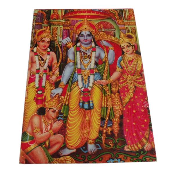 ヒンドゥー教の神話と古代英雄コーサラ国のラーマ王子の伝説ハヌマーン　インド神話における神猿。ラーマ王子とハヌマーンそしてシーター妃■全体の大きさ縦:14.7cm 横:9.6cm重さ:2.5g■ご注意点アジアのポストカードです。経年劣化等によ...