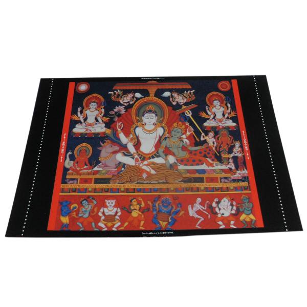 仏画のタンカ画のポストカード■全体の大きさ縦:11.5cm 横:16.5cm重さ:6g■ご注意点アジアのポストカードです。経年劣化等により四隅の角がつぶれている裏面の薄い黄ばみが見られるものがあります。複数ある物は質の程度はランダムでお送り...