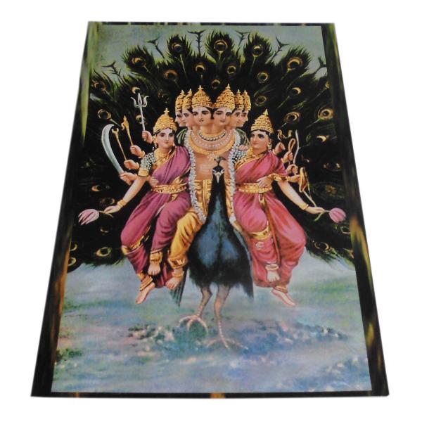 ヒンドゥー教の軍神■全体の大きさ縦:16.5cm 横:11cm重さ:6g■ご注意点アジアのポストカードです。経年劣化等により四隅の角がつぶれている裏面の薄い黄ばみが見られるものがあります。複数ある物は質の程度はランダムでお送りします。予めご...