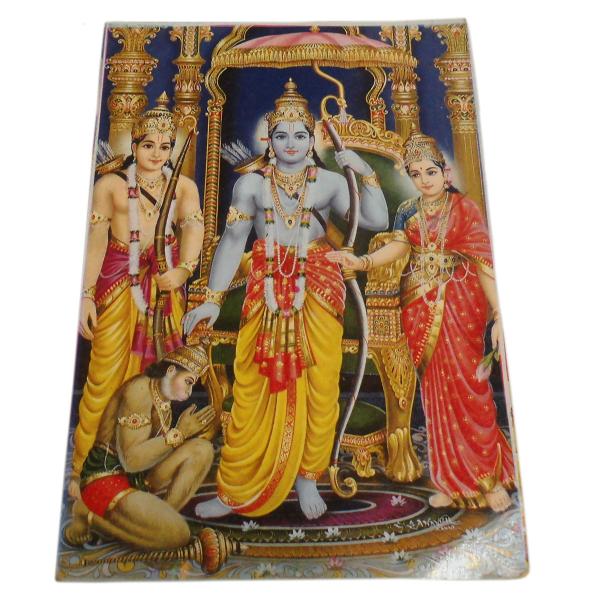 ヒンドゥー教の神話と古代英雄コーサラ国のラーマ王子の伝説ハヌマーン　インド神話における神猿。ラーマ王子とハヌマーンそしてシーター妃。■全体の大きさ縦:14.7cm 横:9.8cm重さ:3g■ご注意点アジアのポストカードです。経年劣化等により...