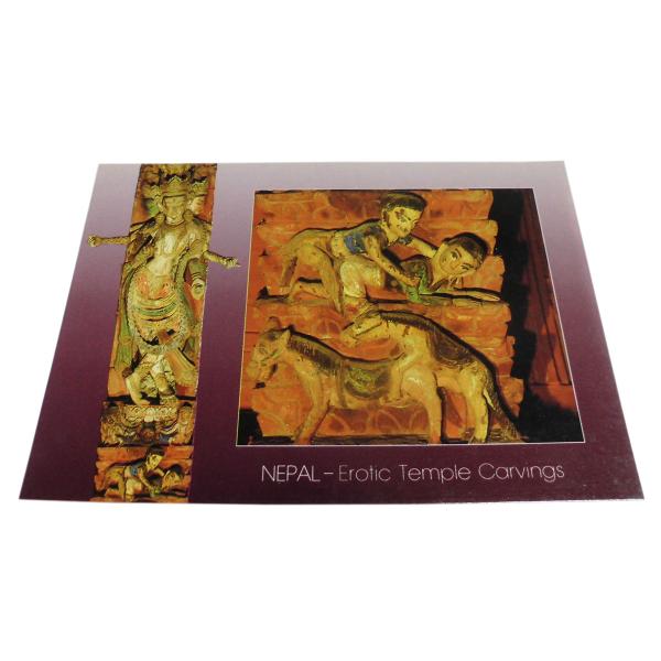 寺院の彫刻■全体の大きさ横:14.5cm 縦:10.5cm重さ:5g■ご注意点アジアのポストカードです。経年劣化等により四隅の角がつぶれている裏面の薄い黄ばみが見られるものがあります。複数ある物は質の程度はランダムでお送りします。予めご理解...