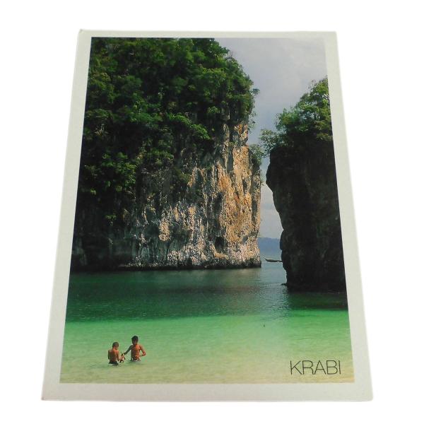 タイの美しい自然や水上マーケットなどのとてもきれいな写真プリントのポストカードです。■全体の大きさ縦:15cm 横:10.5cm重さ:5.2g■ご注意点アジアのポストカードです。経年劣化等により四隅の角がつぶれている裏面の薄い黄ばみが見られ...