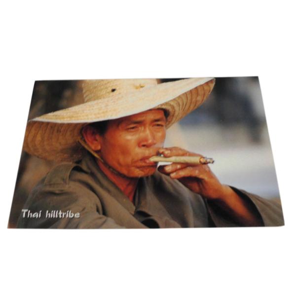 タイ・山岳民族の人々や風景を映した素朴な風景.農村風景とてもきれいな写真プリントのポストカードです。■全体の大きさ縦:15cm 横:10.5cm重さ:5.5g■ご注意点アジアのポストカードです。経年劣化等により四隅の角がつぶれている裏面の薄...