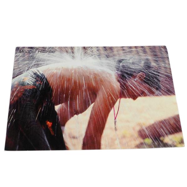 タイ・山岳民族の人々や風景を映した素朴な風景.農村風景とてもきれいな写真プリントのポストカードです。■全体の大きさ縦:15.3cm 横:10.5cm重さ:5g■ご注意点アジアのポストカードです。経年劣化等により四隅の角がつぶれている裏面の薄...