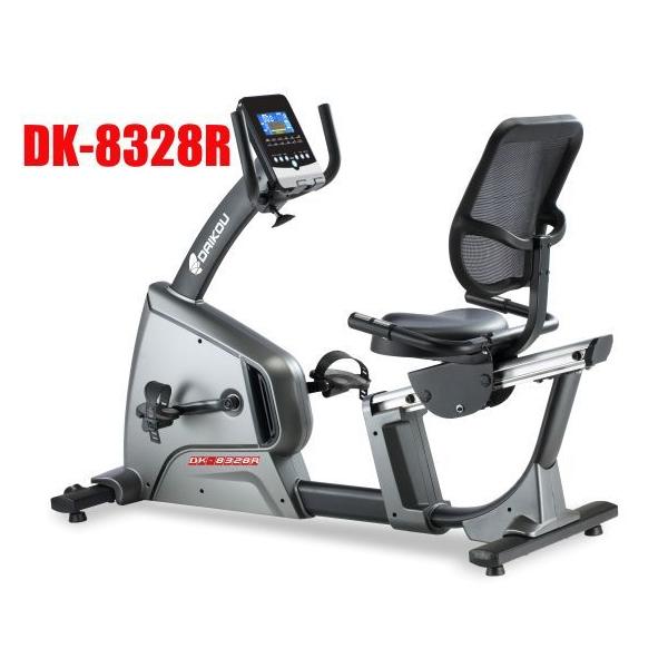 リカンベントバイクDK-8328R ★只今欠品中です。次回3月中旬入荷予定。高齢者の体力維持やリハビリそしてダイエットに背もたれ付きバイク。着座位置が低く安心安全です。身長150cmから対応でき負荷は電動32段階操作も簡単でプログラムは負荷...
