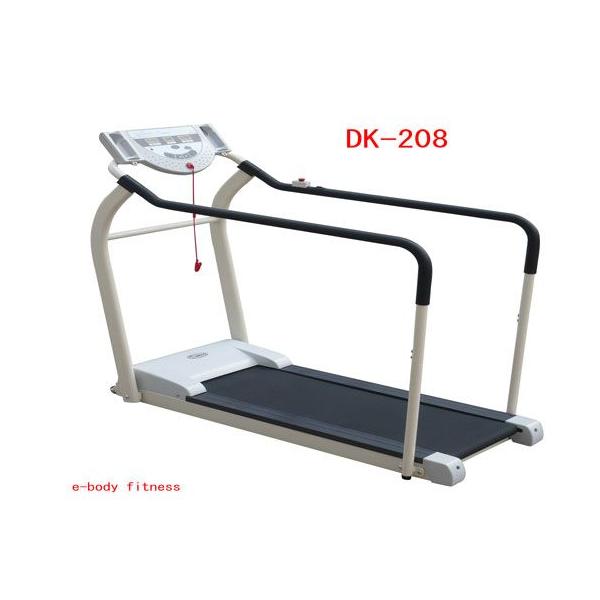 高齢者用リハビリ用ルームランナーDK-208数少ない低速高齢者用リハビリ用ルームランナーです。速度も超低速の0.2kmも可能。長い手すり付きで、手でも体重を支えることができ高齢者には安心安全です。デイサービス様にもおススメです。★メーカー２...