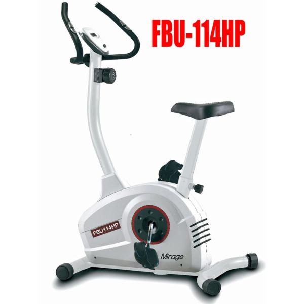 フィットネスバイクFBU-114HP低価格で高機能。サイズもコンパクト設計です。ご自宅でダイエットや体力アップにいかがですか。リビングでテレビを見ながらフィットネス！★ポイント10倍☆送料無料（沖縄、離島は現在取扱しておりません）★メーカー...