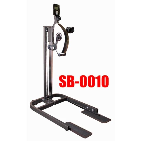 中旺ヘルス　スポットバイクSB-0010 上肢・下肢のリハビリや体力維持にオススメです。立っても座っても運動ができ、前方回転後方回転が８段階で負荷が可能です。また、うれしい２年保証付きです。デイサービス様等オススメの一台です。★送料無料（北...