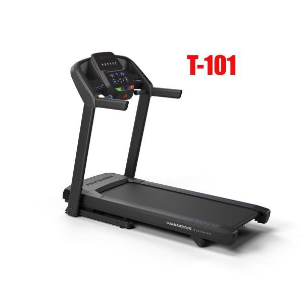 ルームランナー　HORIZON　T101★只今欠品中です。次回1月上旬入荷予定。Bluetooth装備で＠ZONEやZWIFTなどのアプリと連動しBluetoothスピーカーや送風ファン、クイックダイヤル式速度・傾斜変更機能、家庭用では最大...