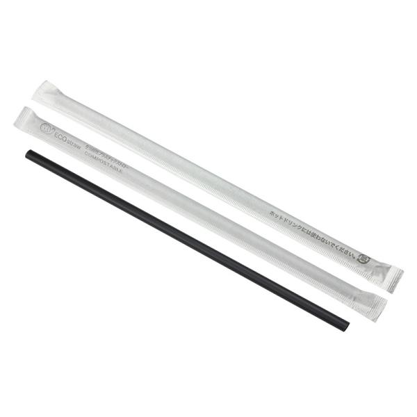 ■商品コード:211721■ご注文単位:500本■サイズ:口径約6mmx210mm■材質:PLA■カラー:ブラック環境に配慮した生分解性ストロー袋入りタイプです。生分解プラスチックは、一般のプラスチック同様にお使いいただけます。使用後は土中...