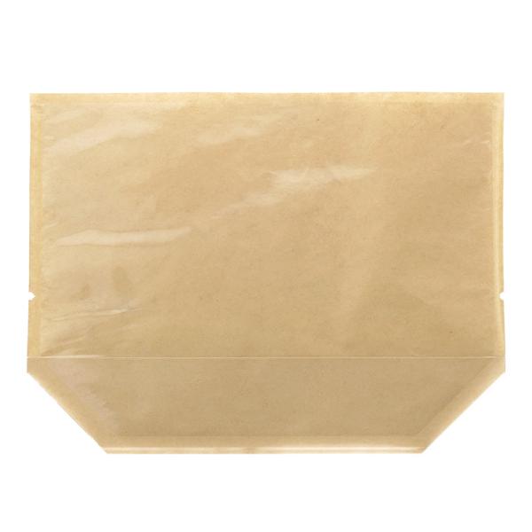 ■商品コード:5006578■ご注文単位:100枚■サイズ:200(巾)×150(長さ)x40(マチ)mm■素材:表面…OPPボードン25μ　　　 :裏面…未晒クラフト紙50g/PP20μドーナツやサンドイッチの持ち帰りにも便利な、タートル...