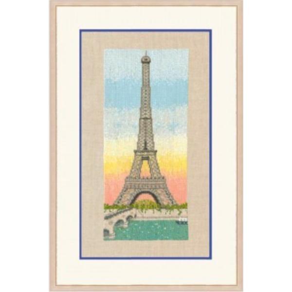 サイズ：約10.5×24cmキット内容：刺繍布、刺繍糸、針、図案、簡単な日本語説明書付き刺繍布：リネンエタミン　（1cmに14目）難易度：中級者向き クロスステッチ額はキットに含まれていません。