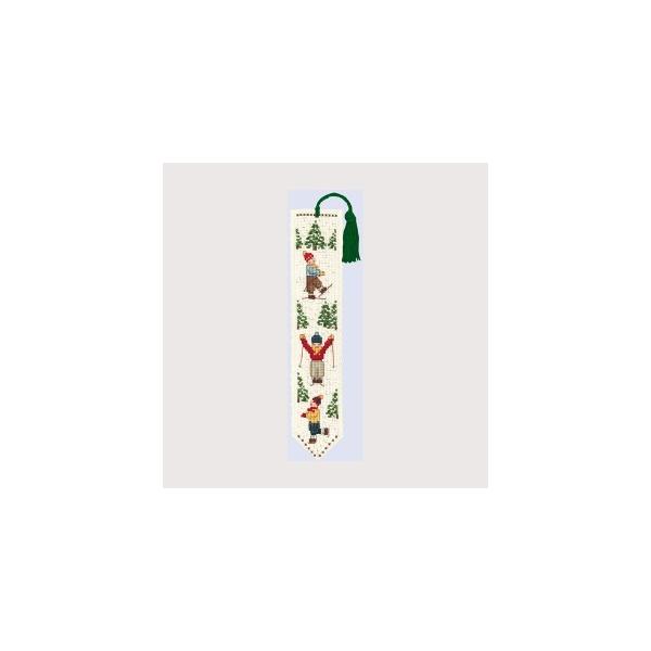 サイズ：約5×20cmキット内容：刺繍布、刺繍糸、針、図案、キータッセル、簡単な日本語説明書付き刺繍布：コットンアイーダ　　18カウント （1cmに7目）難易度：中級者向き クロスステッチ