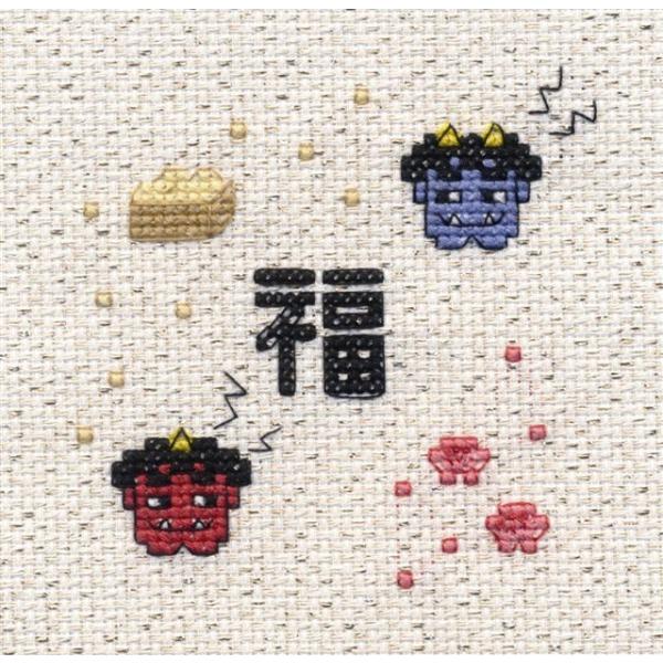 サイズ：約12×12cmキット内容：刺繍布、刺繍糸、刺繍針、図案付説明書難易度：初級者向きデザイン：新井 なつこ額はキットに含まれていません。※メール便で発送可能です♪