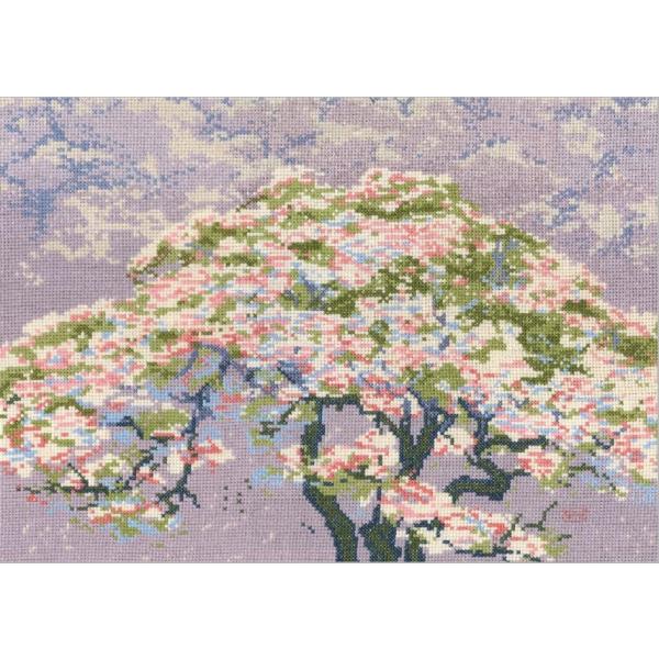 サイズ：約36×26cmキット内容：刺繍布、刺繍糸、針、図案、日本語説明書付き刺繍布：アイーダ　14カウント(55目)難易度：中級〜上級者向き クロスステッチ額はキットに含まれていません。