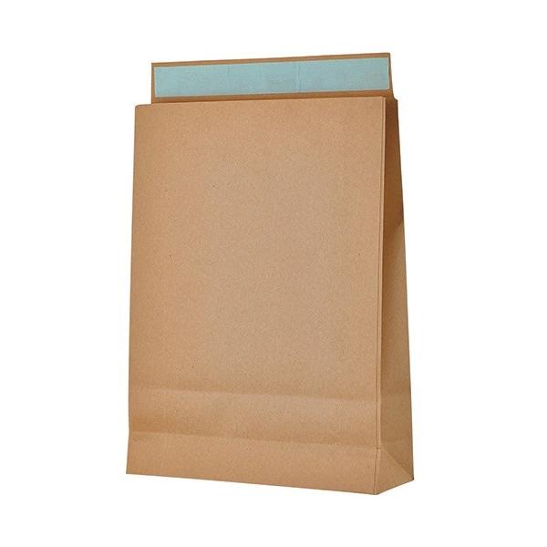 ●仕様／大　Lサイズ●サイズ／約Ｗ320×Ｄ100×Ｈ430ｍｍ●色／茶・材質／クラフト未晒（120ｇ/ｍ2）●ベロ／約50ｍｍ●1パック＝100枚入×3セット　300枚・封かんテープ付A3サイズの物も入る大きさです。■夜間の配達は出来ませ...