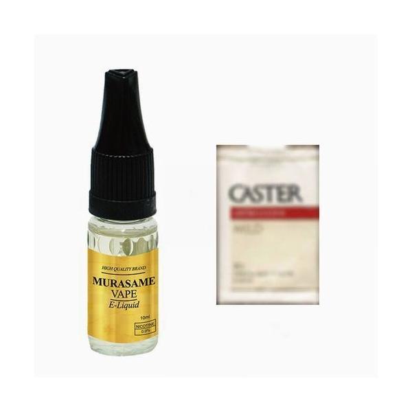 ●商品詳細商品名 　:MURASAME（村雨）電子たばこ用リキッド販売数量 : 10ml（1本） ニコチン： 0mg（ゼロ）成　分  :  PG60%VG40% フレーバー名：Custer風味：キャスター（Caster）ISO22000:2...