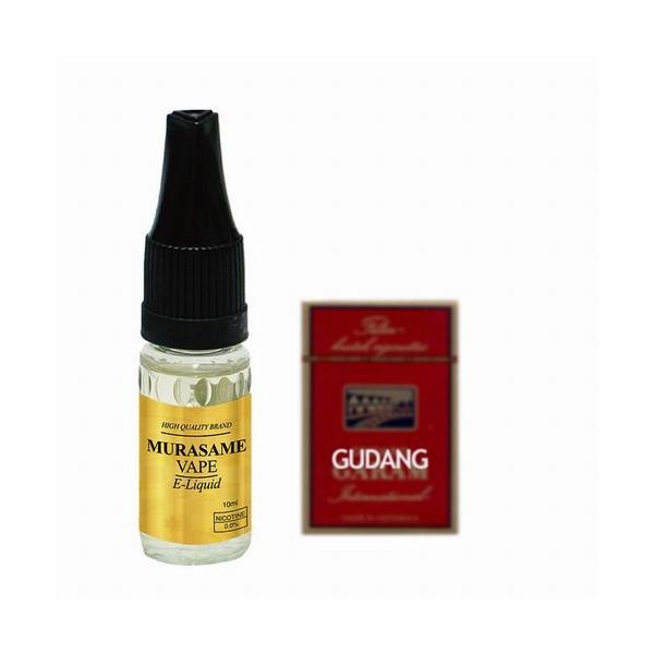●商品詳細商品名 　:MURASAME（村雨）電子たばこ用リキッド販売数量 : 10ml（1本） ニコチン： 0mg（ゼロ）成　分  :  PG60%VG40% フレーバー名：Gudang風味：ガラム（Gudang Garam）ISO220...