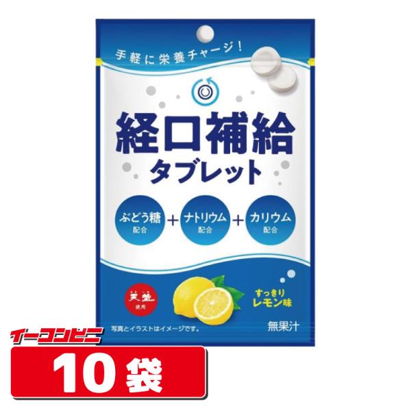 暑熱環境でカラダのことまで考えたタブレットエネルギー源となるぶどう糖、暑熱環境で失われやすいミネラル（ナトリウム・カリウム）、元気を後押しするクエン酸を配合したタブレットです。暑い季節でも食べやすいすっきりレモン味で、小容量チャック袋に入っ...