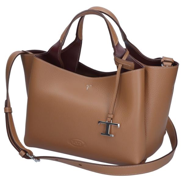 TOD'S トッズ TOD'S 2WAYバッグ レザーバッグ ミニ MINIサイズ T TOD'S トッズ TOD'S 2WAYバッグ レザーバッグ ミニ MINIサイズ T