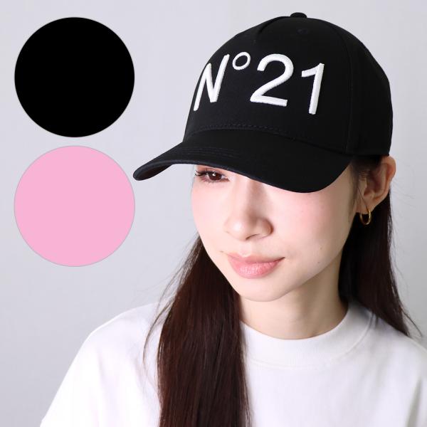 ヌメロヴェントゥーノ N°21フロントのブランドロゴの立体刺繍がポイントのキャップ。バックルストラップでサイズ調節可能。キッズサイズのアイテムですが、大人も着用OKです。【サイズ（約）】【3】内径/約57cm【仕様】アジャスターでサイズ調整...