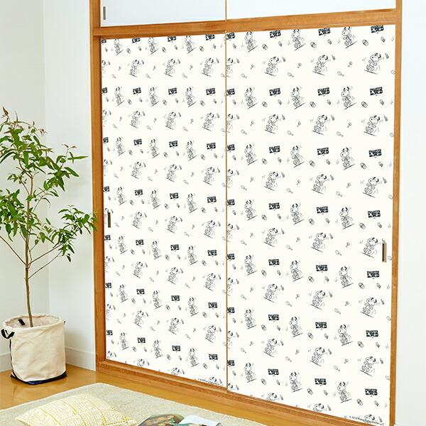 ※取り寄せ商品の為、発送までお時間頂きます。※沖縄・離島は別途送料がかかります。親愛なる友人「スヌーピー」がふすまになったPEANUTSLIFEWORK DESIGNWORKSON【特長】●水で貼れるふすま紙●ワークソン ピーナッツとのコラ...