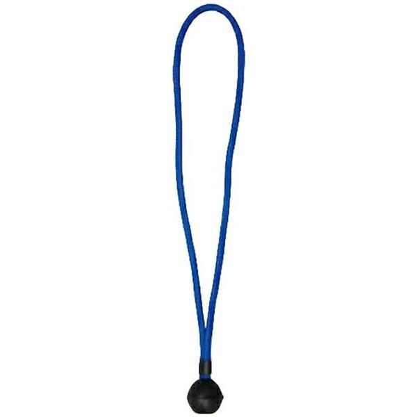 仕様品番：BCB-308色・柄：青製品サイズ：5mm×0.3m線径：5mm材質 ゴム（内側）：天然ゴム材質 被覆（外側）：ポリエステル材質 金具（ボール）：ポリプロピレン伸長限度：全長の1.7倍以内質量：18g製造国：インドネシア●ボール型...