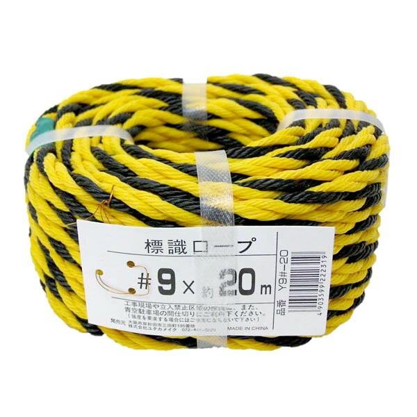 【特長】●軽量で水に強く、強力で衝撃にも強いロープ●硬く滑りやすいが、発色に優れているロープ【用途】●安全表示・区画整理・誘導などの用途で原産国:中国材質:ポリエチレン耐候性:○耐水性:◎耐熱性:約55℃以内耐薬品性:△水に浮く
